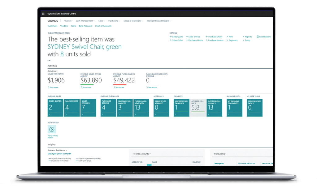 Microsoft Dynamics 365 Business Central - Overview - Business Central ...